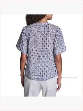 Tops | Short Sleeve Top With Gathered Ruching Detail | Poshmark